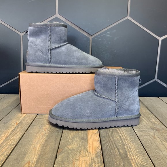 UGG | Shoes | New Wo Box Womens Ugg Classic Mini Short Ii Boot Grey ...